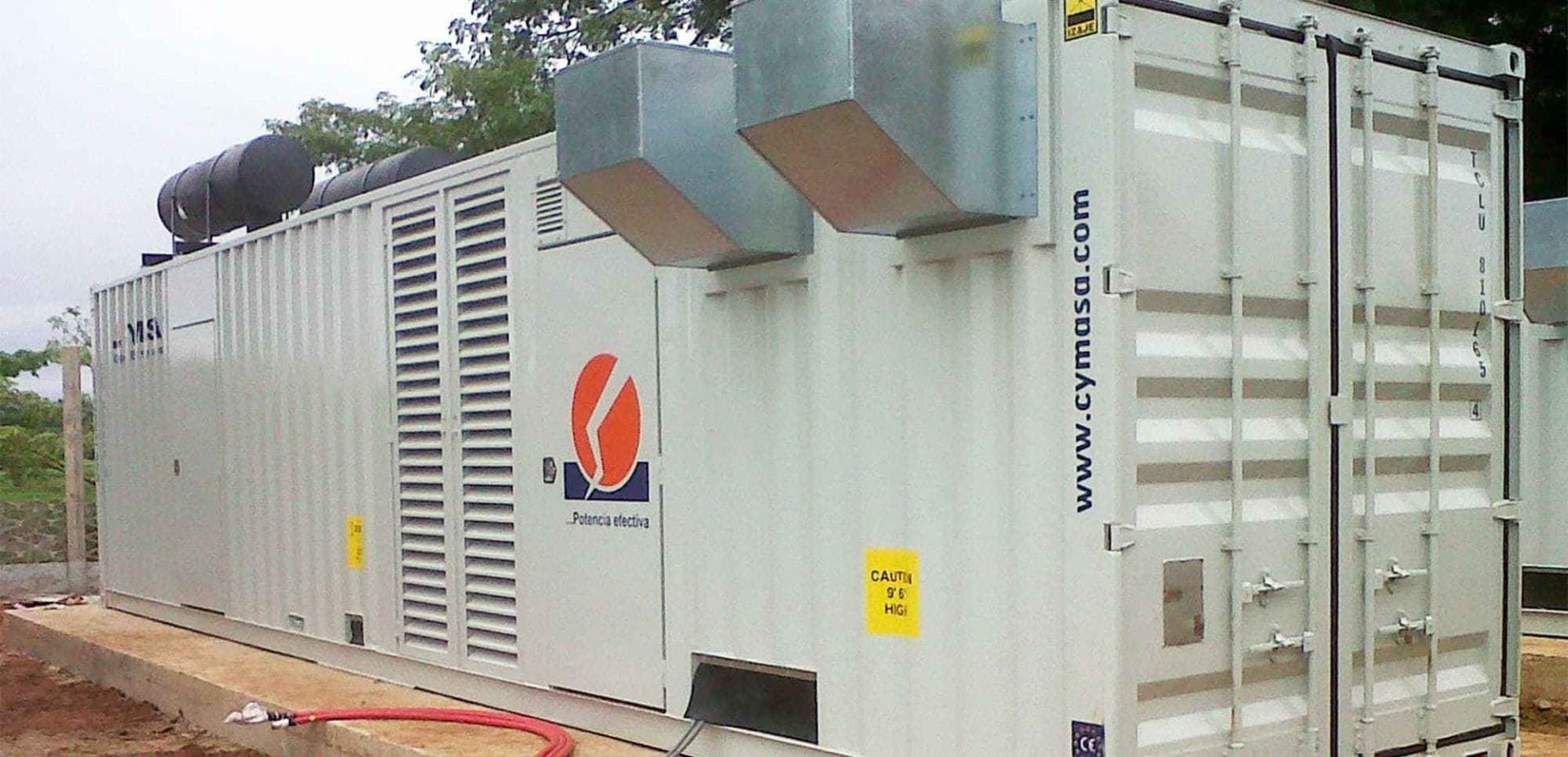 Generator set Termocandelaria power plant, Colombia | GRUPEL
